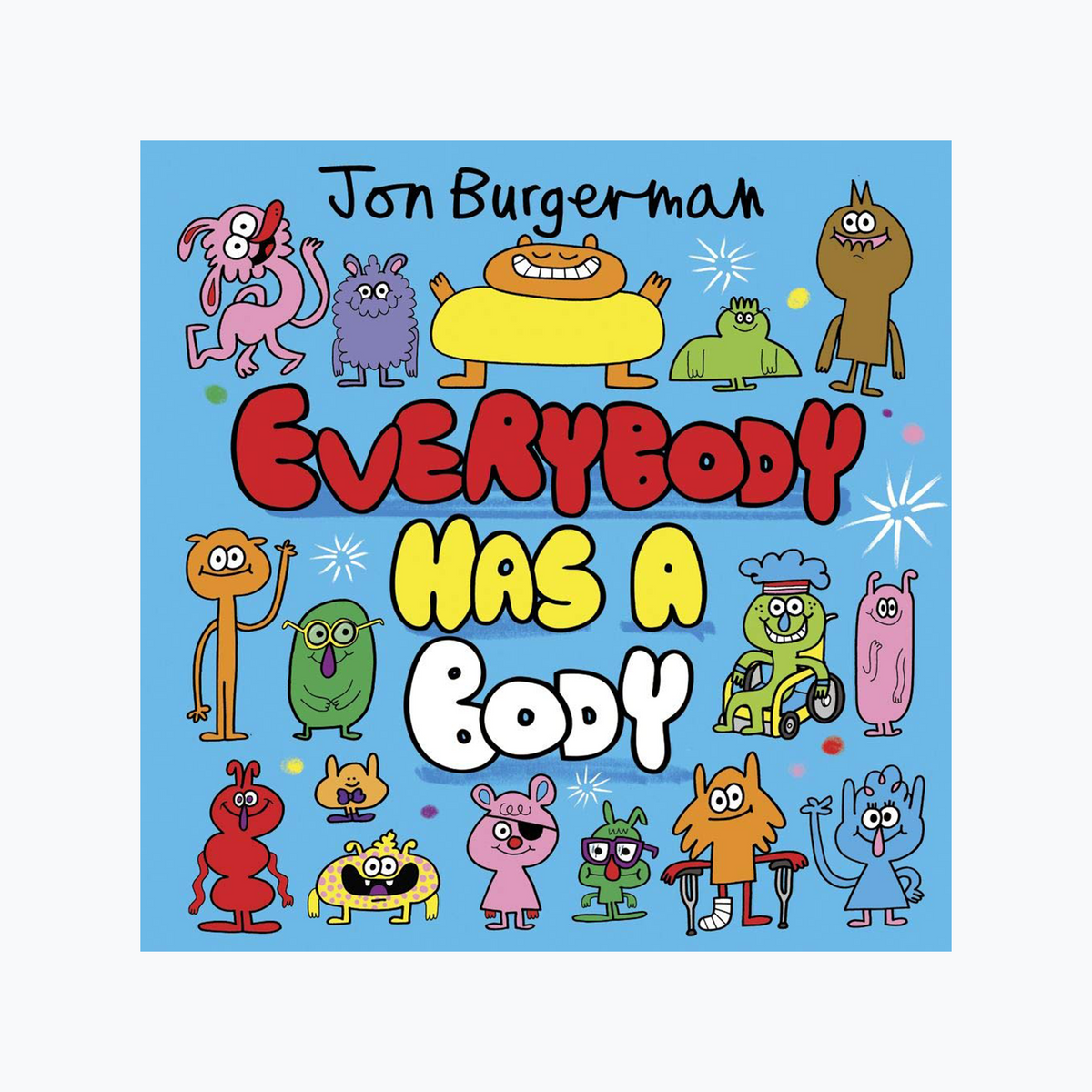Jon Burgerman - Everybody Has a Body – Flexxlex Store