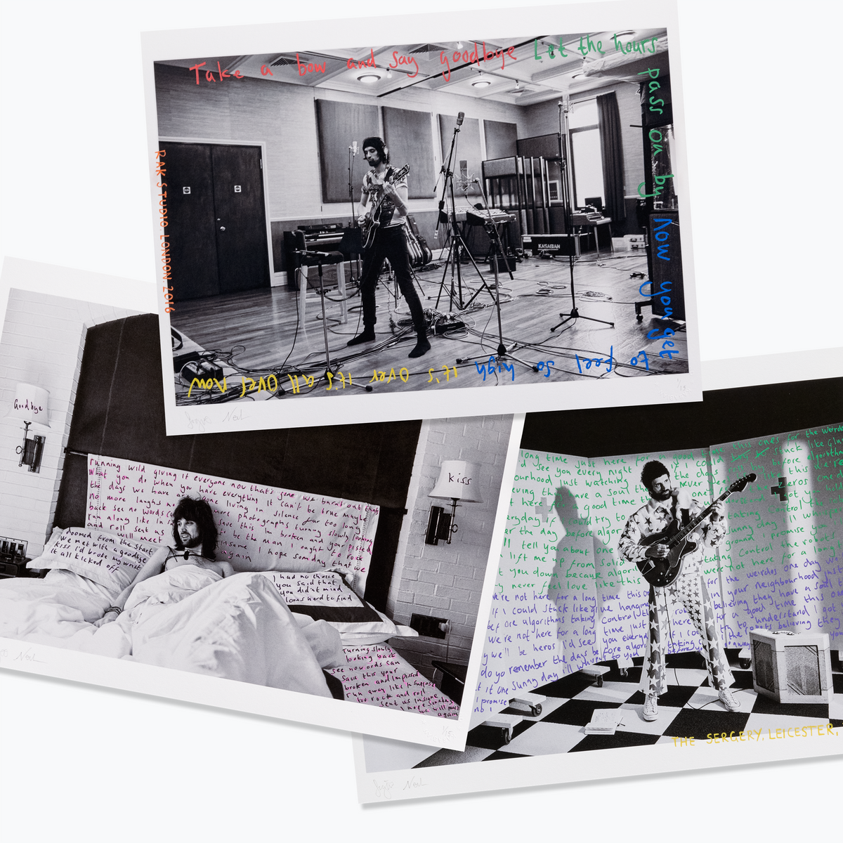 'RAK STUDIO' Print - Sergio Pizzorno (KASABIAN) & Neil Bedford ...